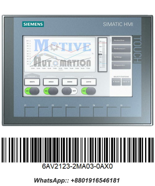 HMI -KTP1200 Basic Color PN- 12" - Motive Automation && Hitech Bazar