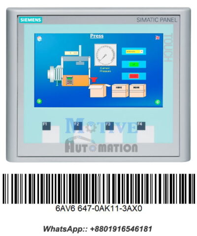 HMI -KTP400 Basic Color PN- 4" - Motive Automation