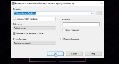 Downloads & Install IDEs Programming Tools Arduino-nightly-windows - Motive Automation