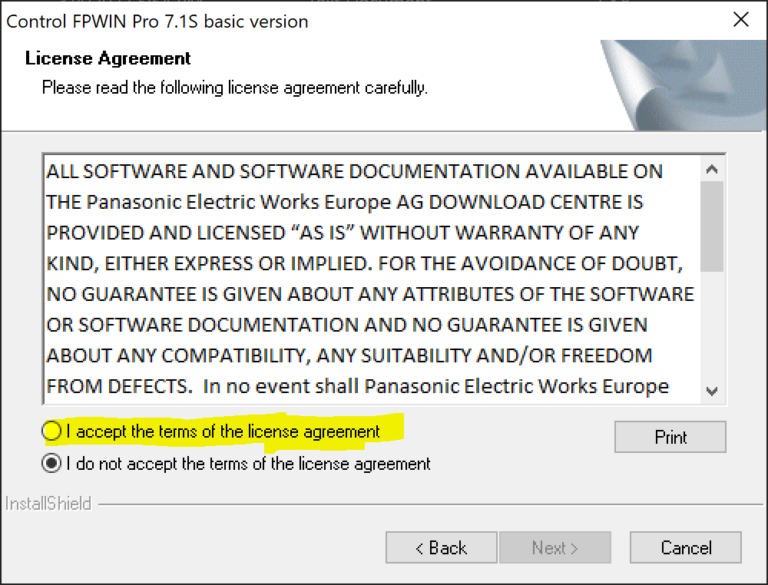 Download And Install Panasonic Plc Programming Software Fpwin Pro 7 Motive Automation
