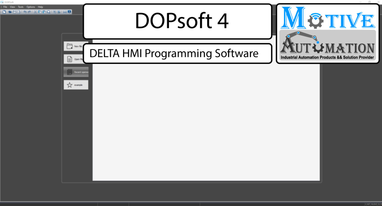 Download and Install Delta HMI Software DOPSoft 4.00 - Motive Automation