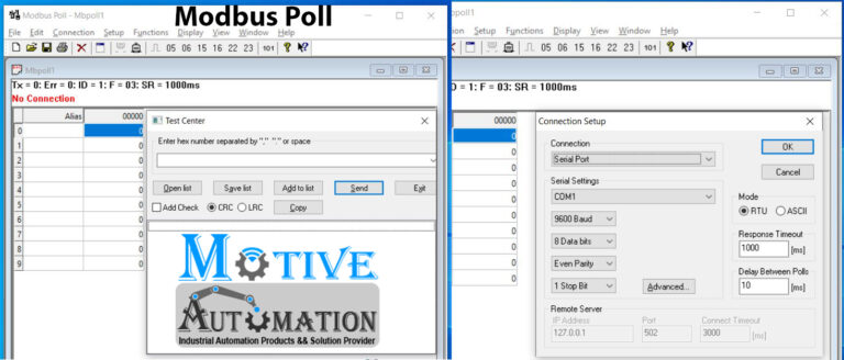 Download Modbus Poll Version 5.0.1 - Motive Automation