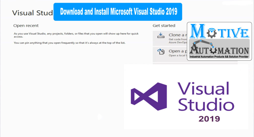 Download and Install Microsoft Visual Studio 2019 - Motive Automation
