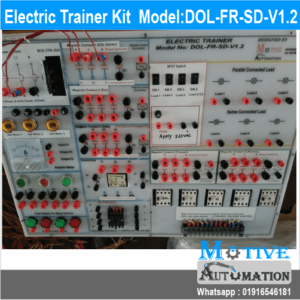 IOT & HMI Based Industrial 3 Phase Motor Control Trainer, - Motive ...