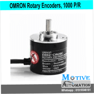 OMRON Rotary Encoders, 1000 P/R - Motive Automation