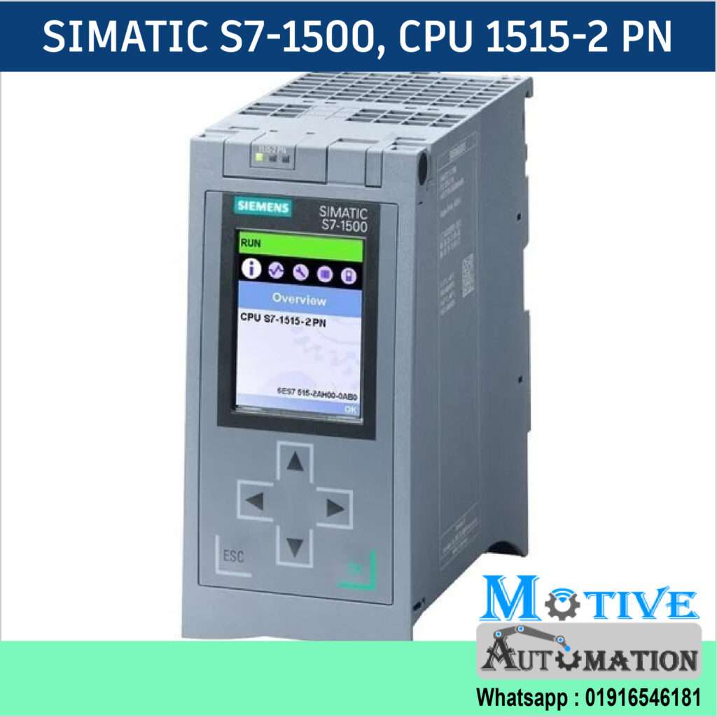 SIMATIC S7-1500, CPU 1515-2 PN - Motive Automation